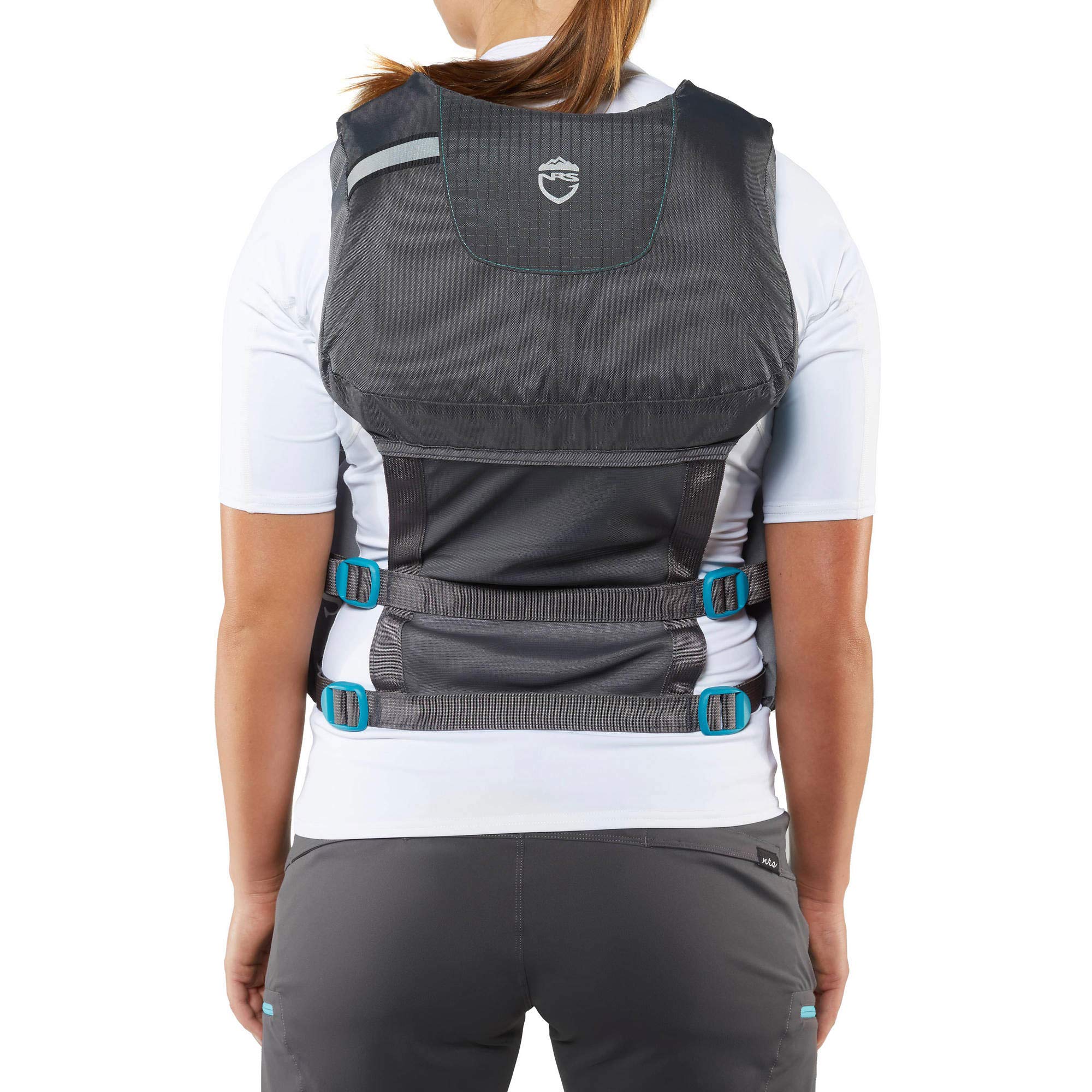 NRS Women's Shenook Fishing Lifejacket (PFD)-Charcoal-L/XL