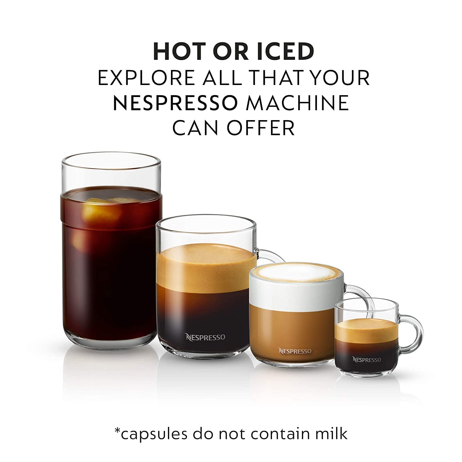 Nespresso VertuoLine (European Version) Barista Creations Flavored Coffee (7.7 ounce): Vanilla Custard Pie, 30 Capsules