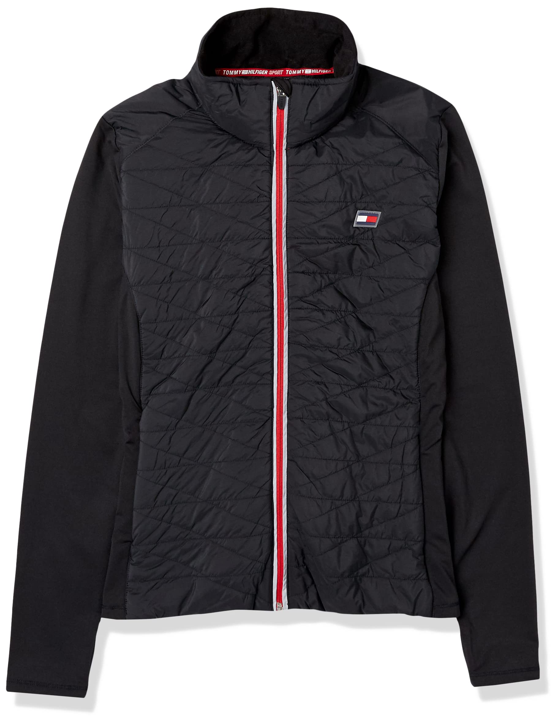 Tommy Hilfiger Sport womens Sport Jacket,Black,Large