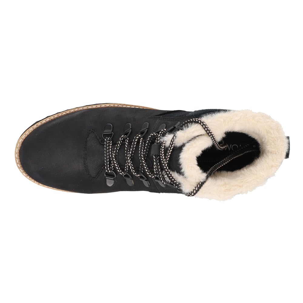 TOMS Women's Mojave Hiking Boot, Black, 5