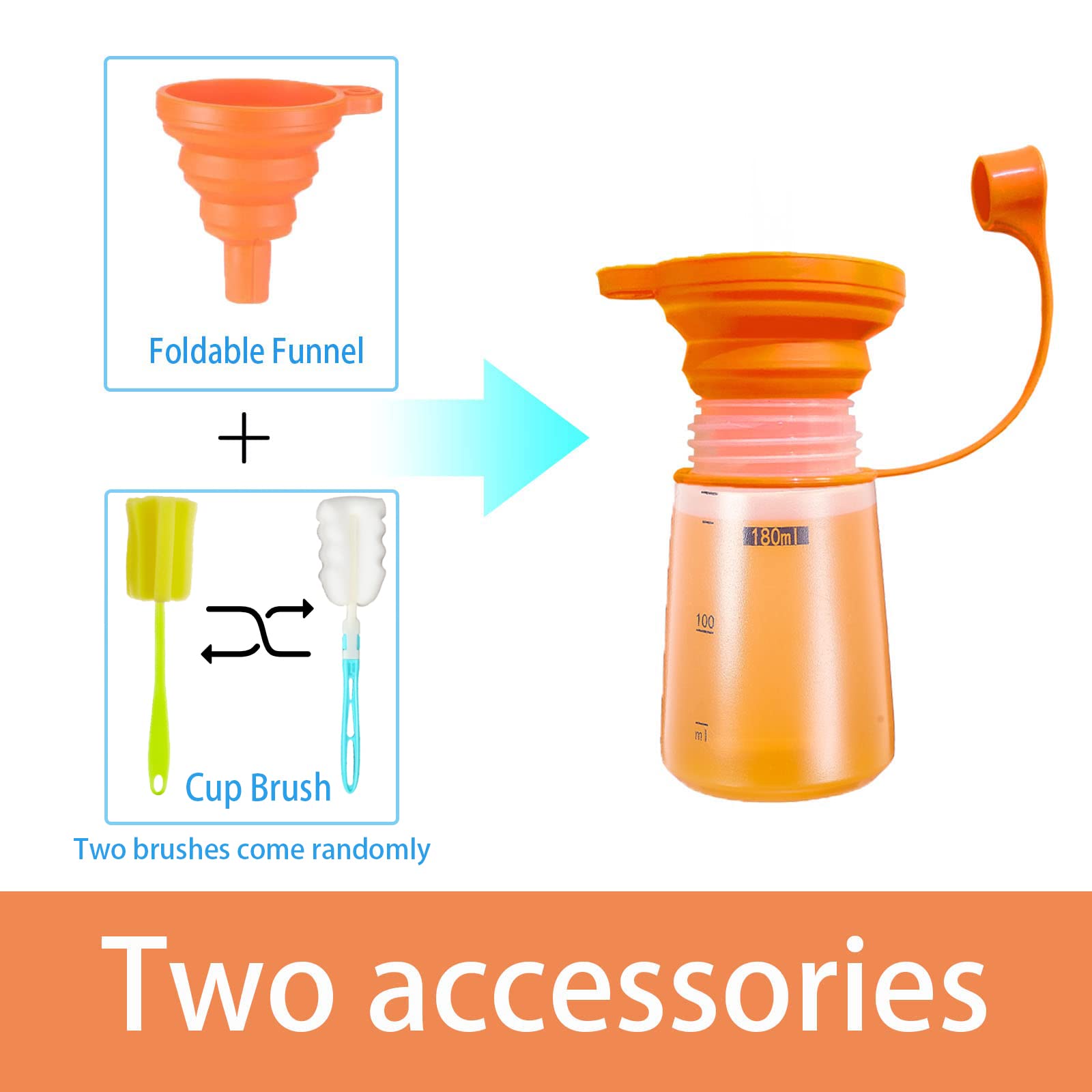 TOCKONIMN Condiment Squeeze Squirt Bottles for Sauces Plastic - (4pcs, 6oz) Ketchup Bottles with Top for Paint Cooking Liquids Sauce Dispenser Kitchen Food Bbq Pancake Drizzle Mustard Icing Clear