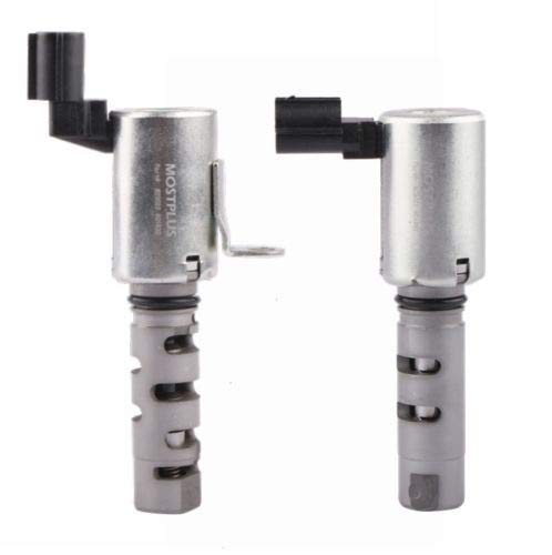 MOSTPLUS Intake+Exhaust Oil Control VVT Valve Variable Timing Solenoid Replaces 4884695AB, 4884483AC Compatible for Chrysler Dodge (Set of 2)