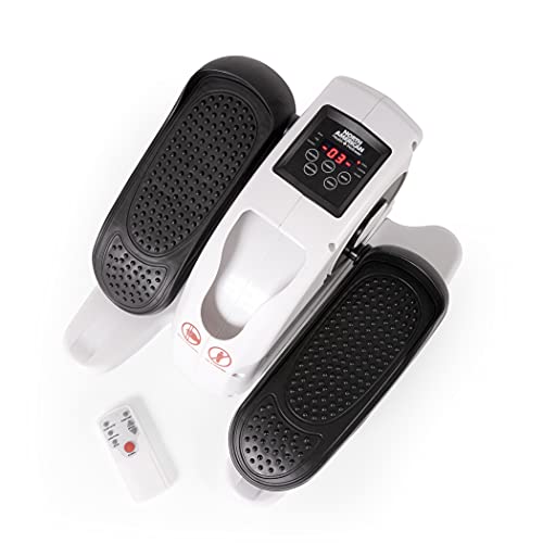 North American Health + Wellness Portable Elliptical Exercise, Gray, 2 Piece Set (ZB8293)