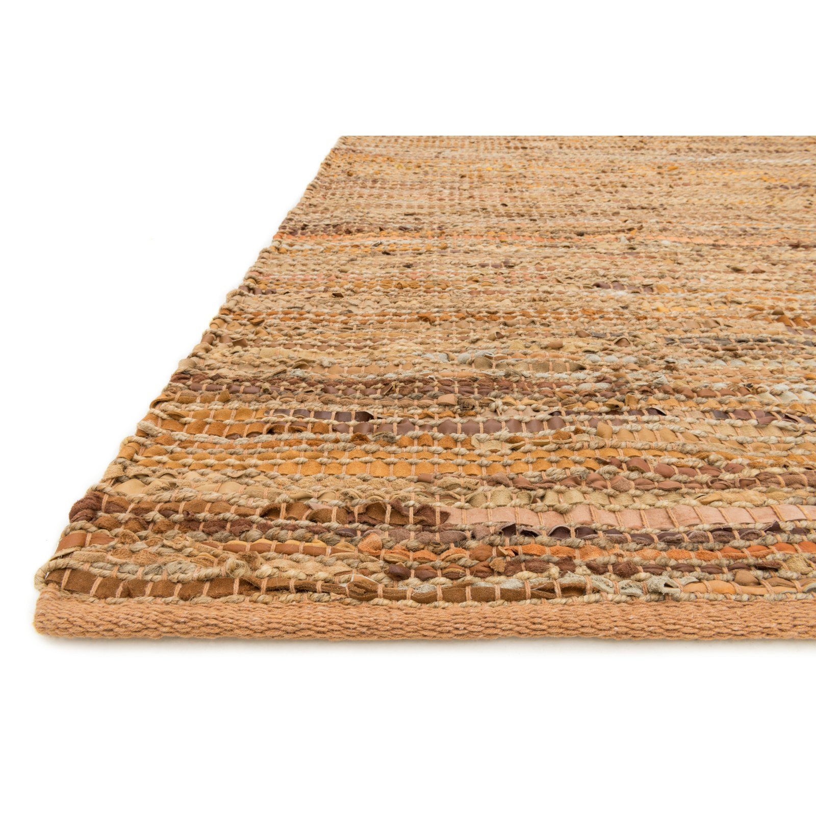 Loloi Edge Collection ED-01 Brown 2'-3" x 3'-9" Accent Rug