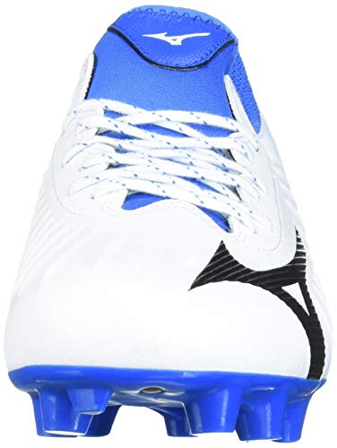 Mizuno Unisex Rebula III Select Soccer Shoe, White-Directoire Blue, 9 US Men