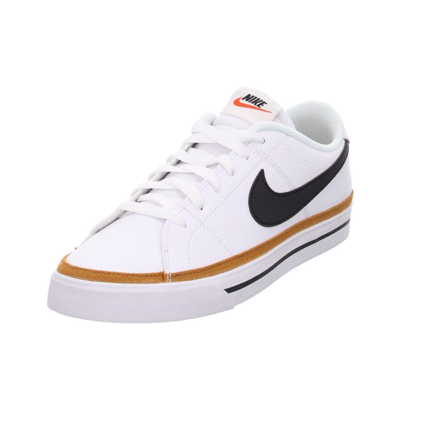 Nike Men's Training Gymnastics Shoe, White Black Desert Ochre Gum Light Brown, 8.5