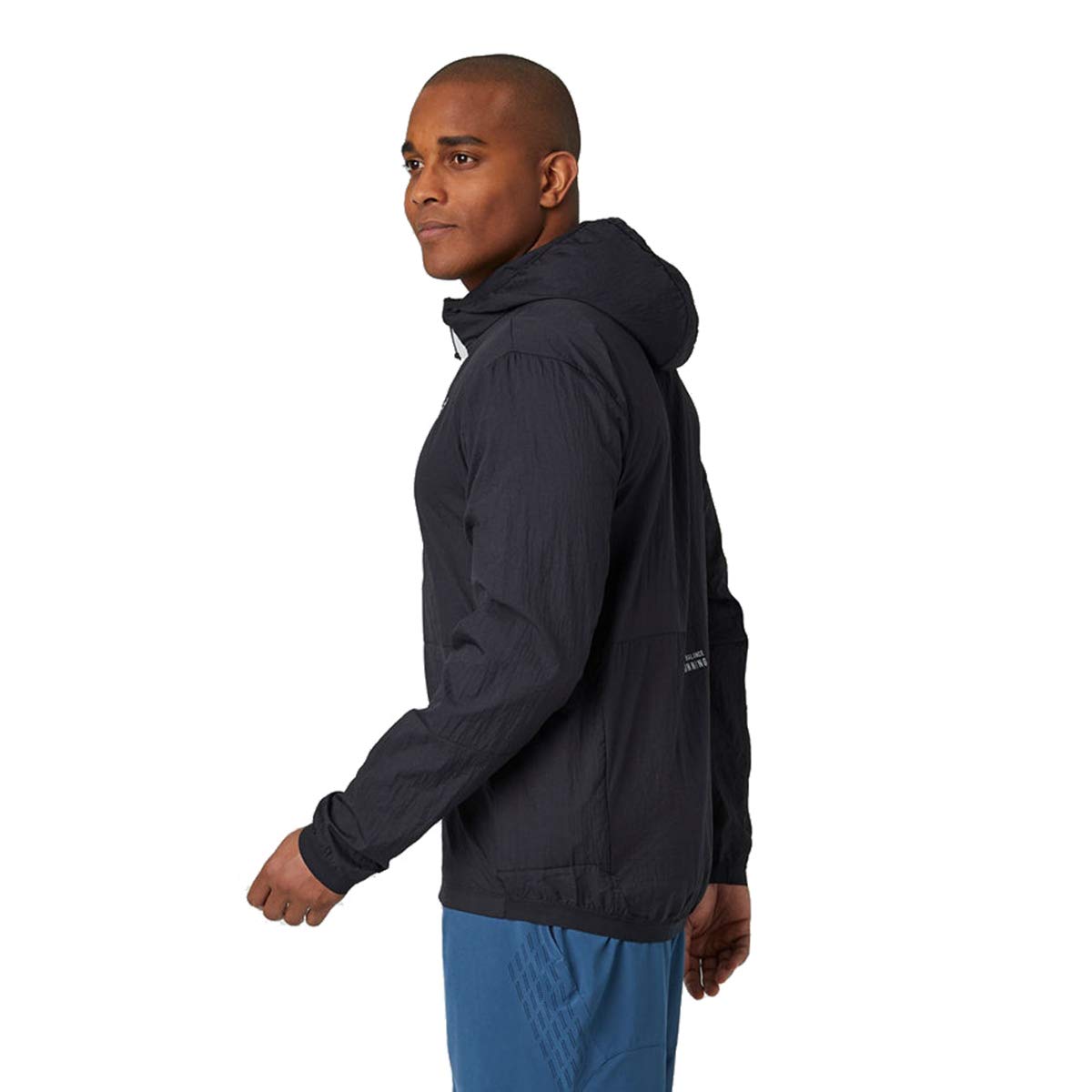 New Balance Men's Impact Run Light Pack Jacket, Black , X-Large