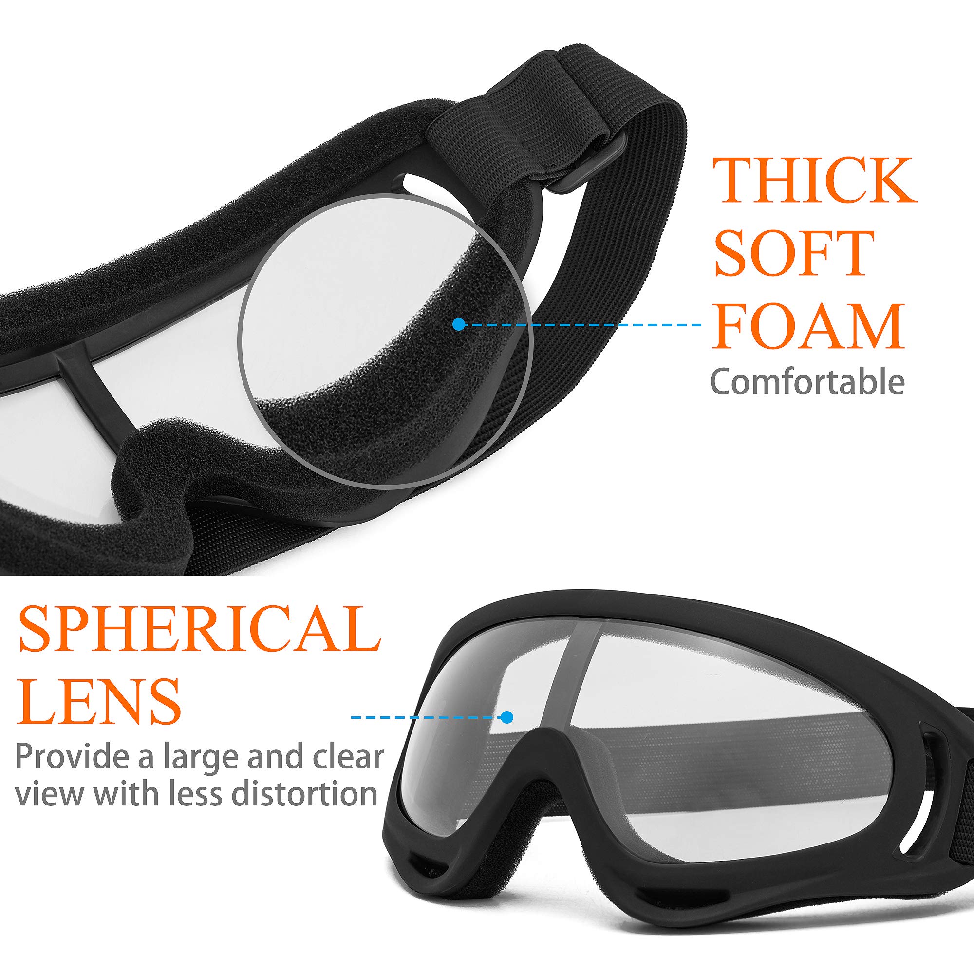 OMG_Shop Ski Goggles Snowboard Goggles Anti Fog Ski Goggles Protection for Women & Man