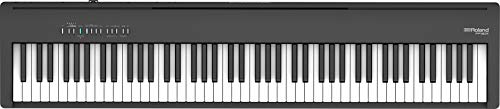 Roland FP-30X Digital Piano with Built-in Powerful Amplifier and Stereo Speakers. Rich Tone Authentic Ivory 88-Note PHA-4 Keyboard for unrivalled Acoustic Feel Sound. (FP-30X-BK), Black