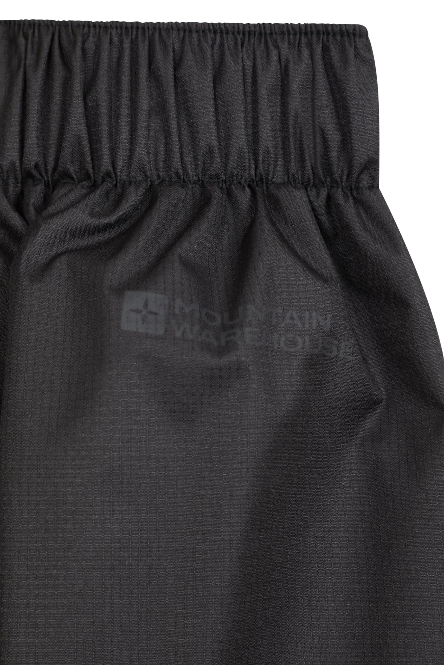 Mountain Warehouse Spray Womens Waterproof Overpants - Regular Length Black 2