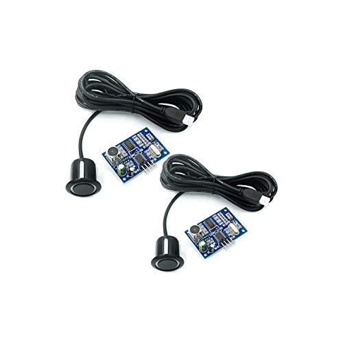 N/A 2pcs JSN-SR04T Integrated Ultrasonic Module Distance Measuring Transducer Sensor Waterproof Compatible with Arduino Raspberry Pi