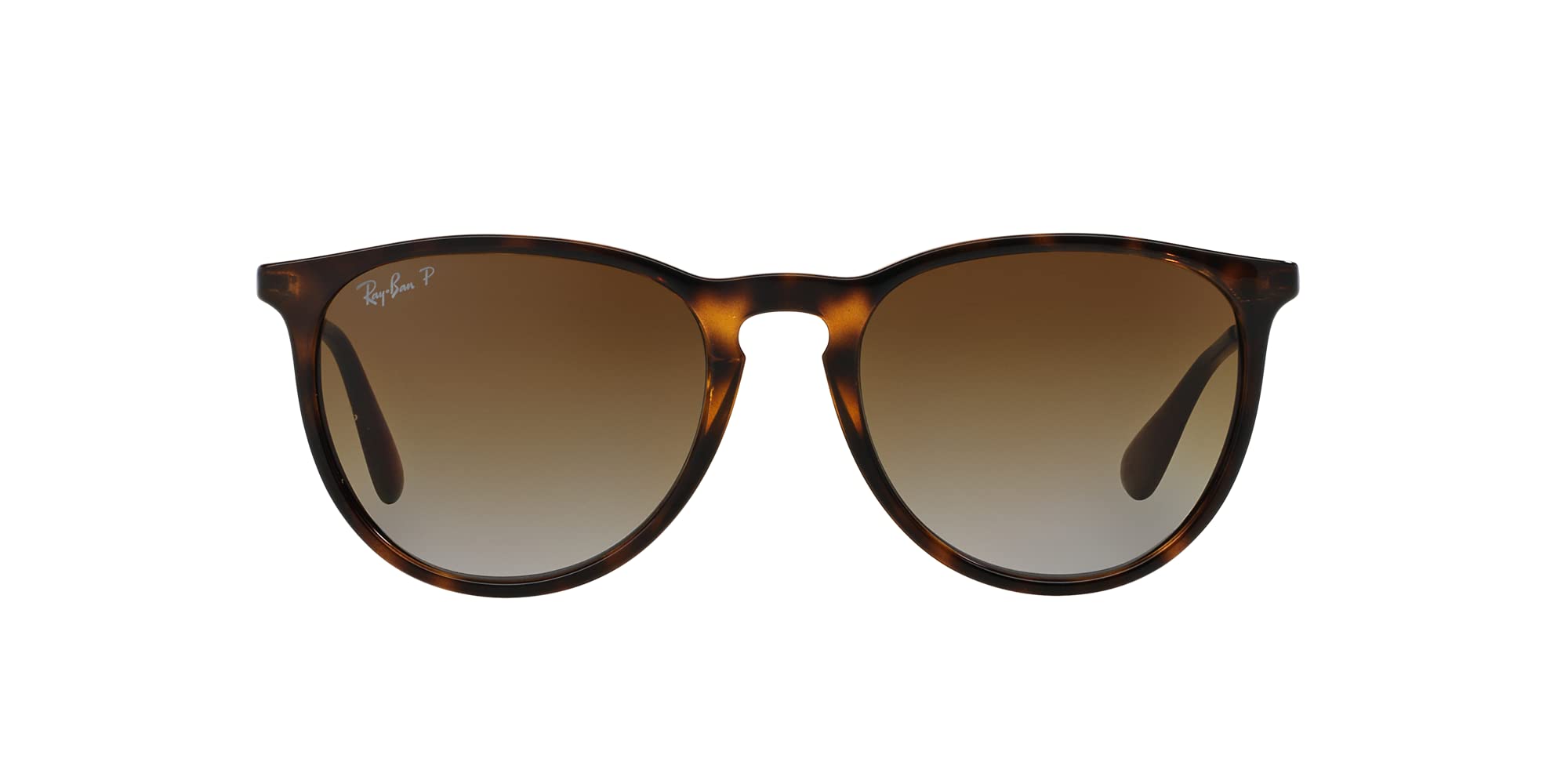Ray-Ban RB4171 Erika Sunglasses + Vision Group Accessories Bundle (Light Havana/Grey Gradient Brown Polarized (710/T5),womens