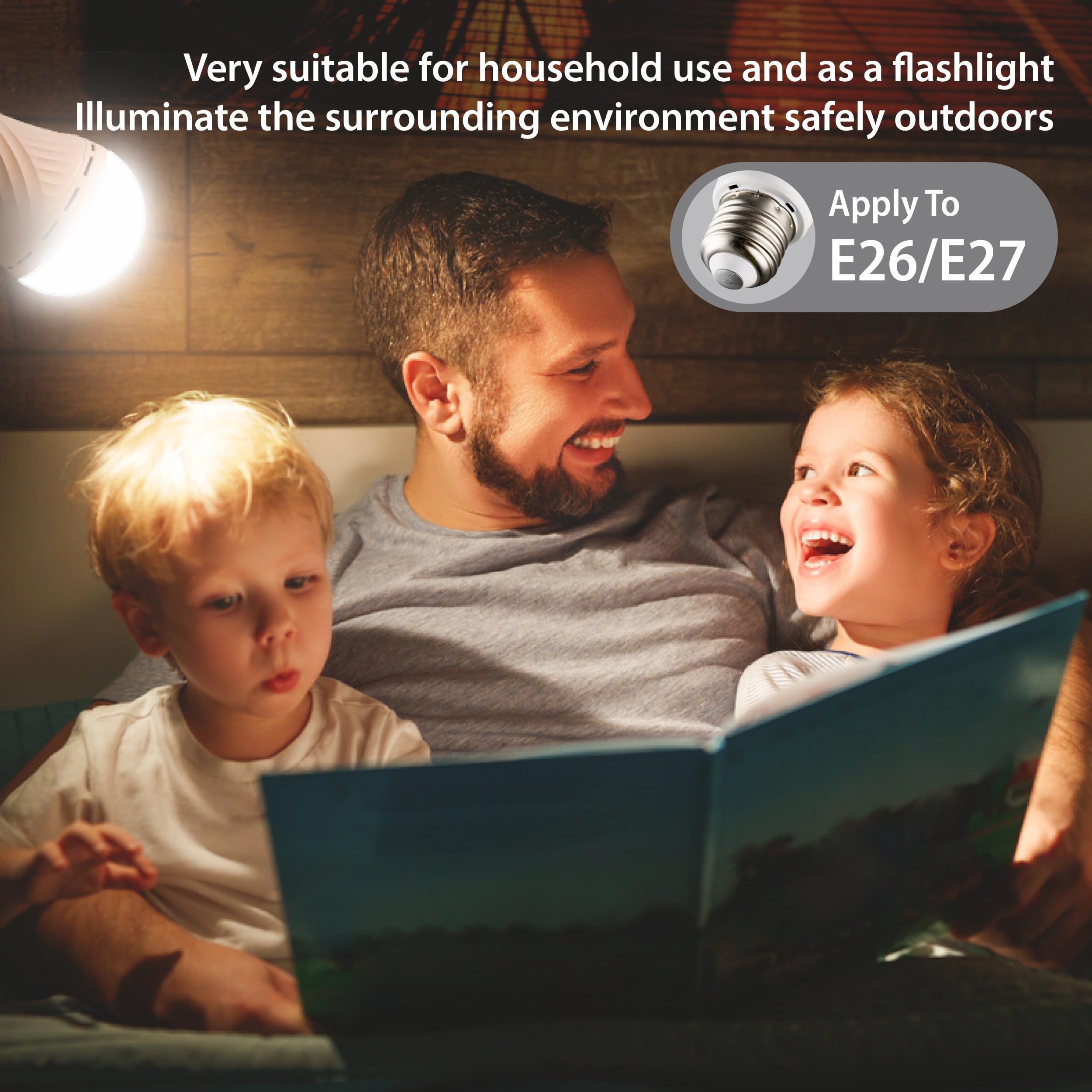 Percompile PAR20 LED Light Bulbs, 50W Halogen Equivalent, Recessed Light Bulbs, Flood Lights Indoor, Non Dimmable, 6000K Daylight White 7W 850Lumen