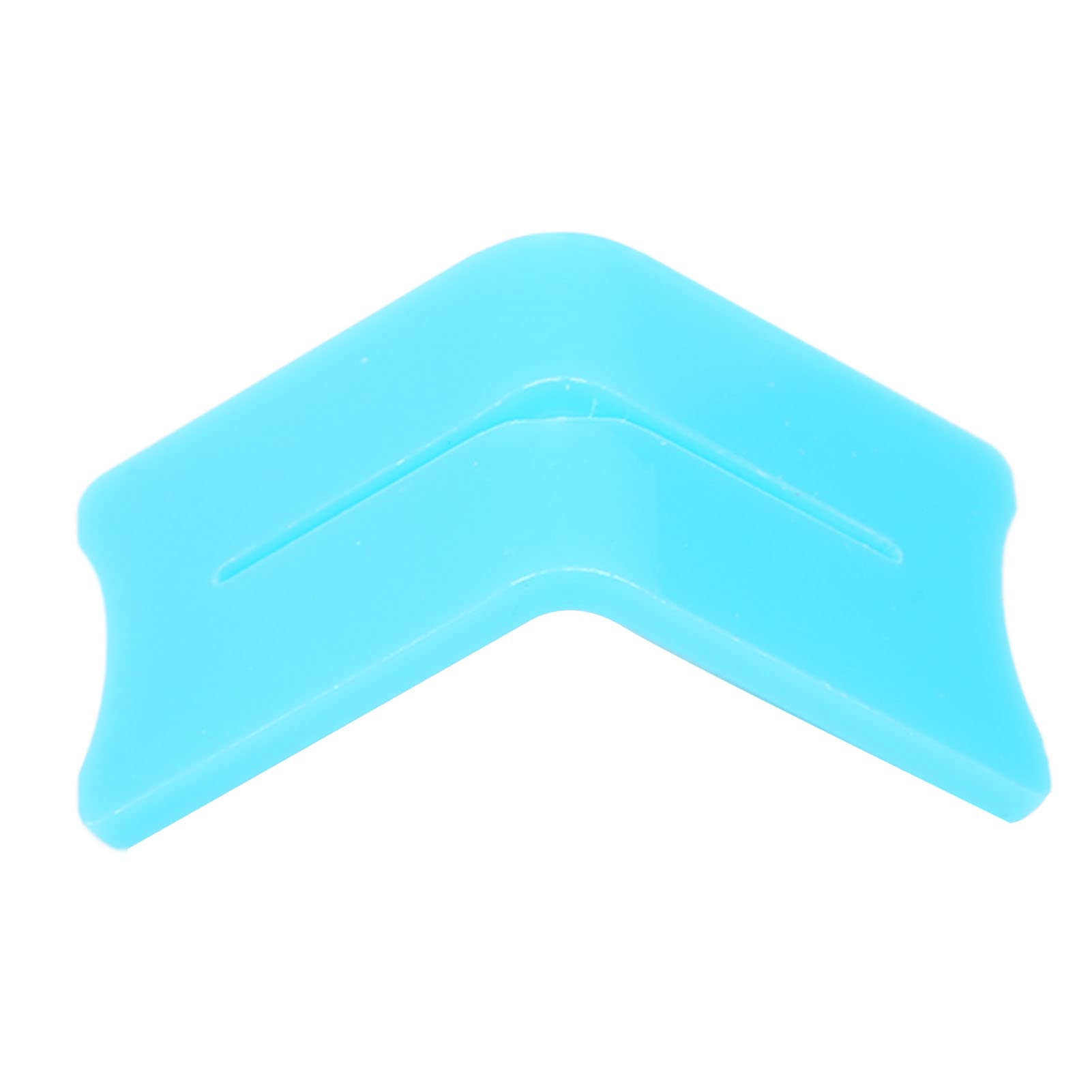 Photo Holder, High Durability Acrylic Photo Holder Decorative Reusable V Shape Stable for Dorm (Blue)