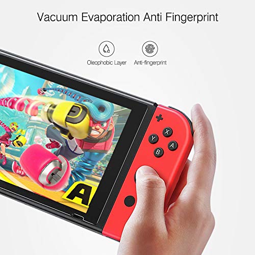 PERFECTSIGHT Anti Blue Light Anti Glare Matte Low Reflection Tempered Glass Screen Protector compatible with Nintendo Switch 6.2 inch, Eye Protection Relieve Eye Fatigue 1 Pack