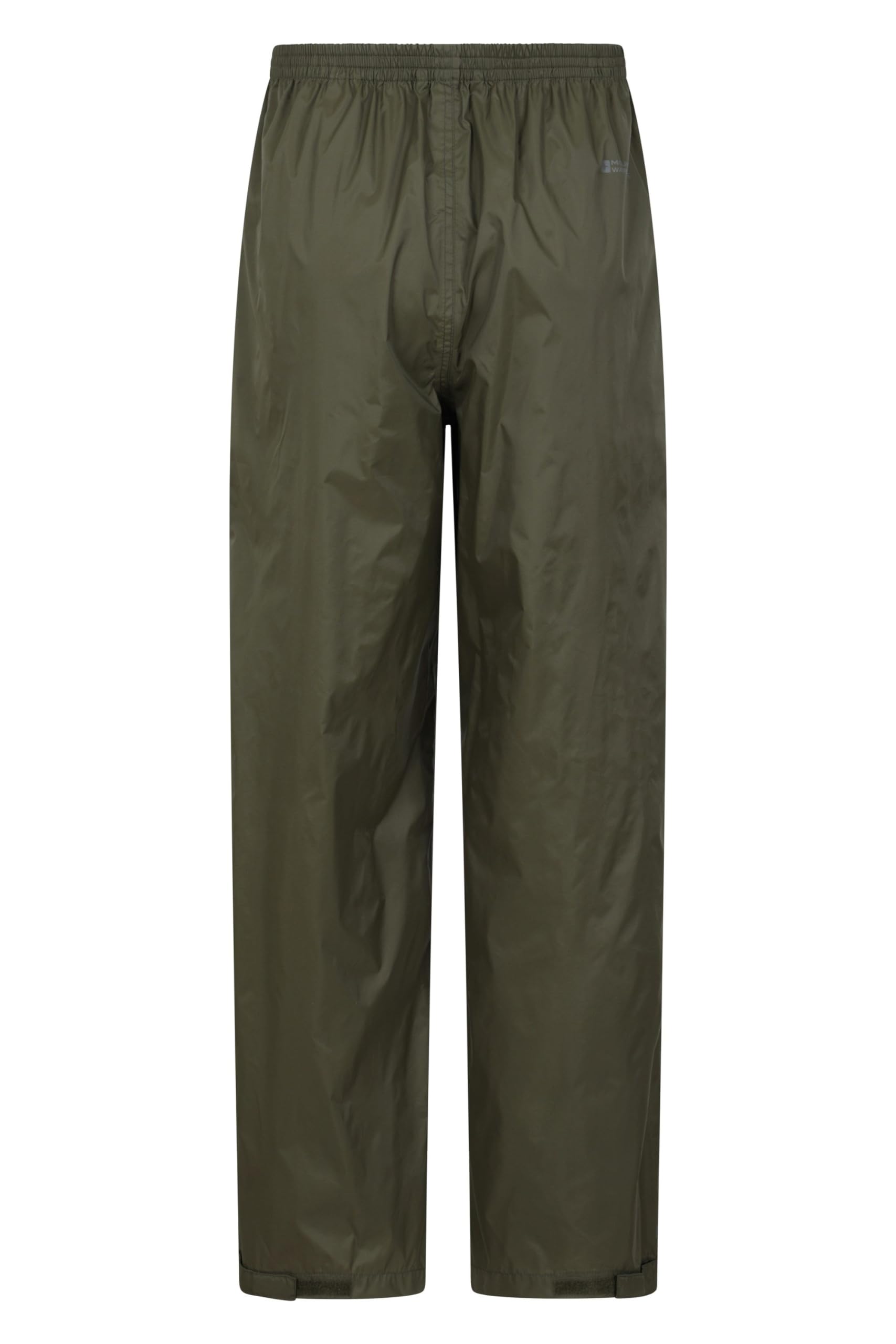 Mountain Warehouse Pakka Mens Waterproof Rain Over Pants - Breathable Khaki Medium