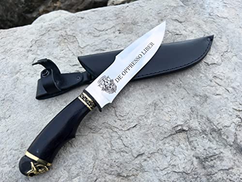 Russian hunting knife "Spetsnaz" .Steel 65*13,hornbeam,brass (Green Berets)