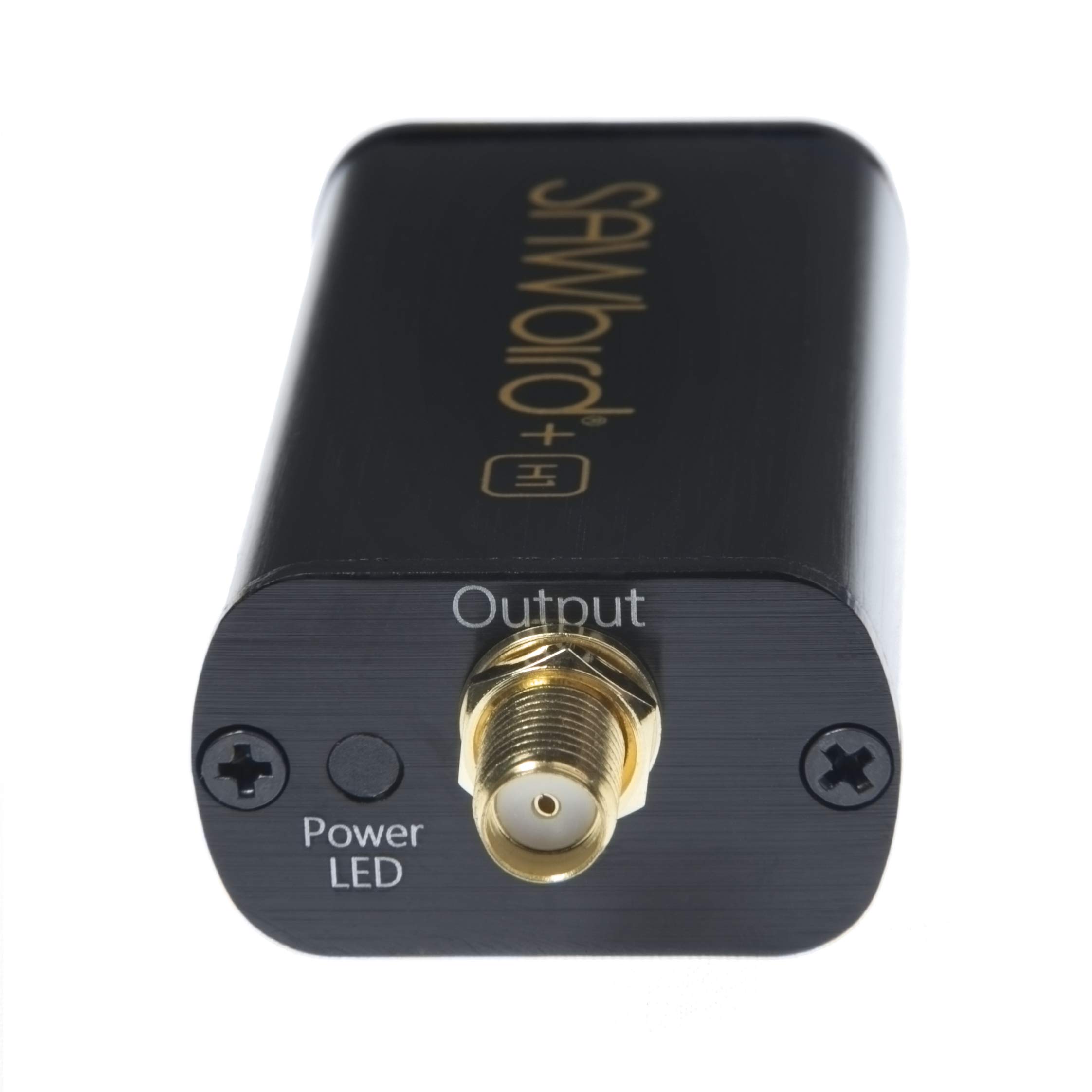Nooelec SAWbird+ H1 - Premium Saw Filter & Cascaded Ultra-Low Noise Amplifier (LNA) Module for Hydrogen Line (21cm) Applications. 1420MHz Center Frequency. Designed for Software Defined Radio (SDR)