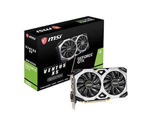MSI GTX 1660 Ventus XS 6GB GDDR6 Graphics Card
