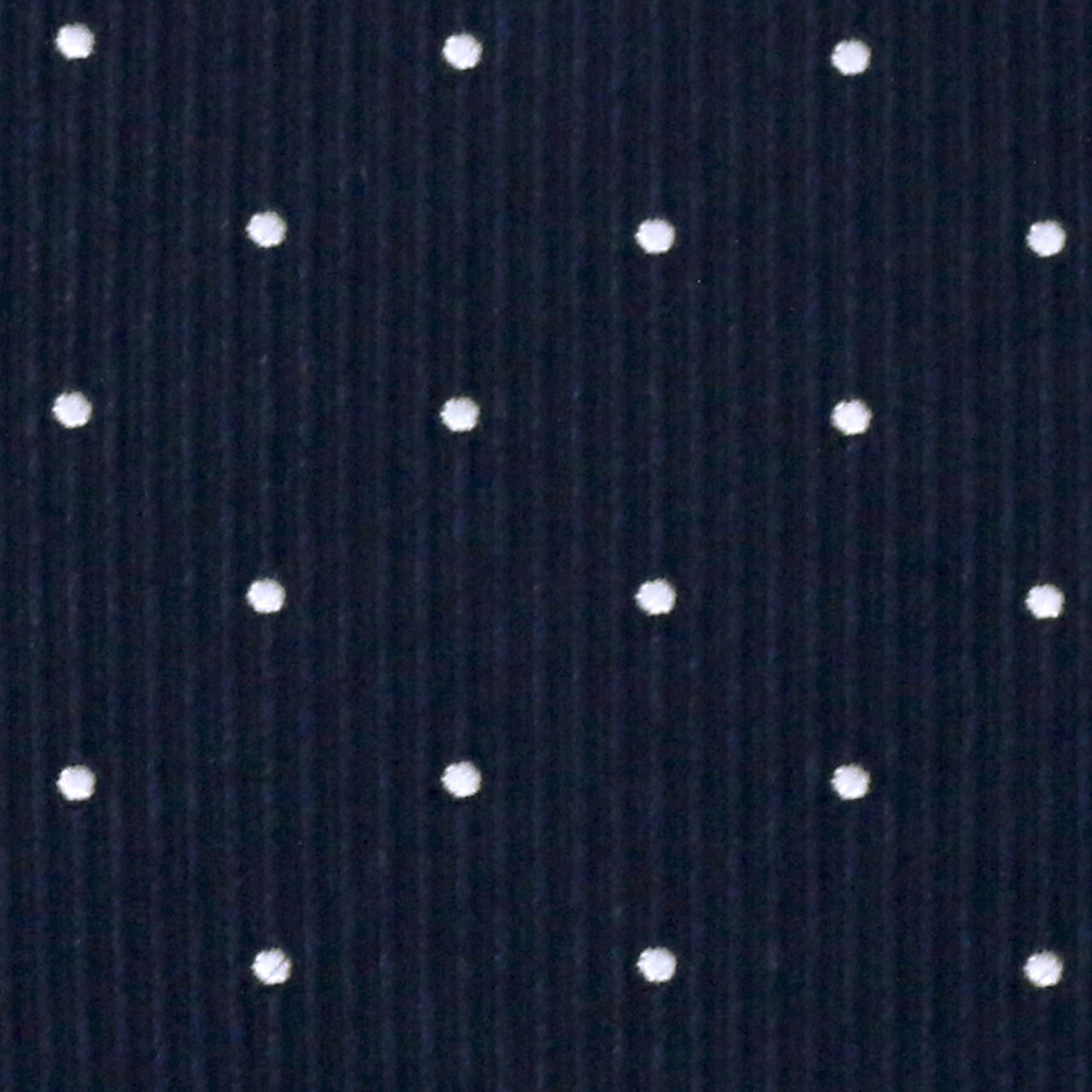 Long Tie Store Classic Polka Dot Silk Neckties for Men | 3.75 Inches Wide, 63 Inches XL (Navy Blue)