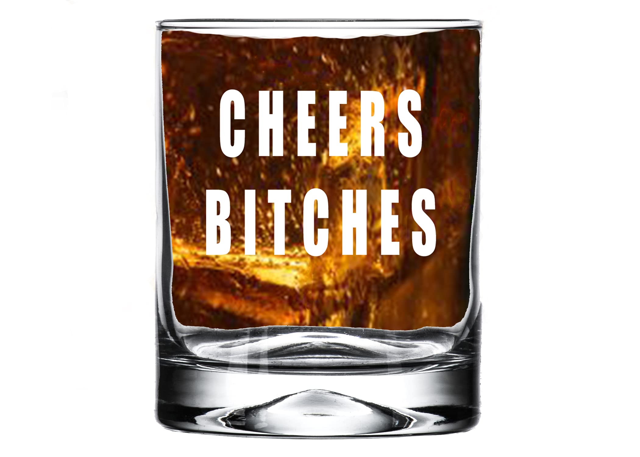 Rogue River Tactical Funny Cheers Old Fashioned Whiskey Glass Drinking Cup Gift For Him Her Mom Aunt Grandma