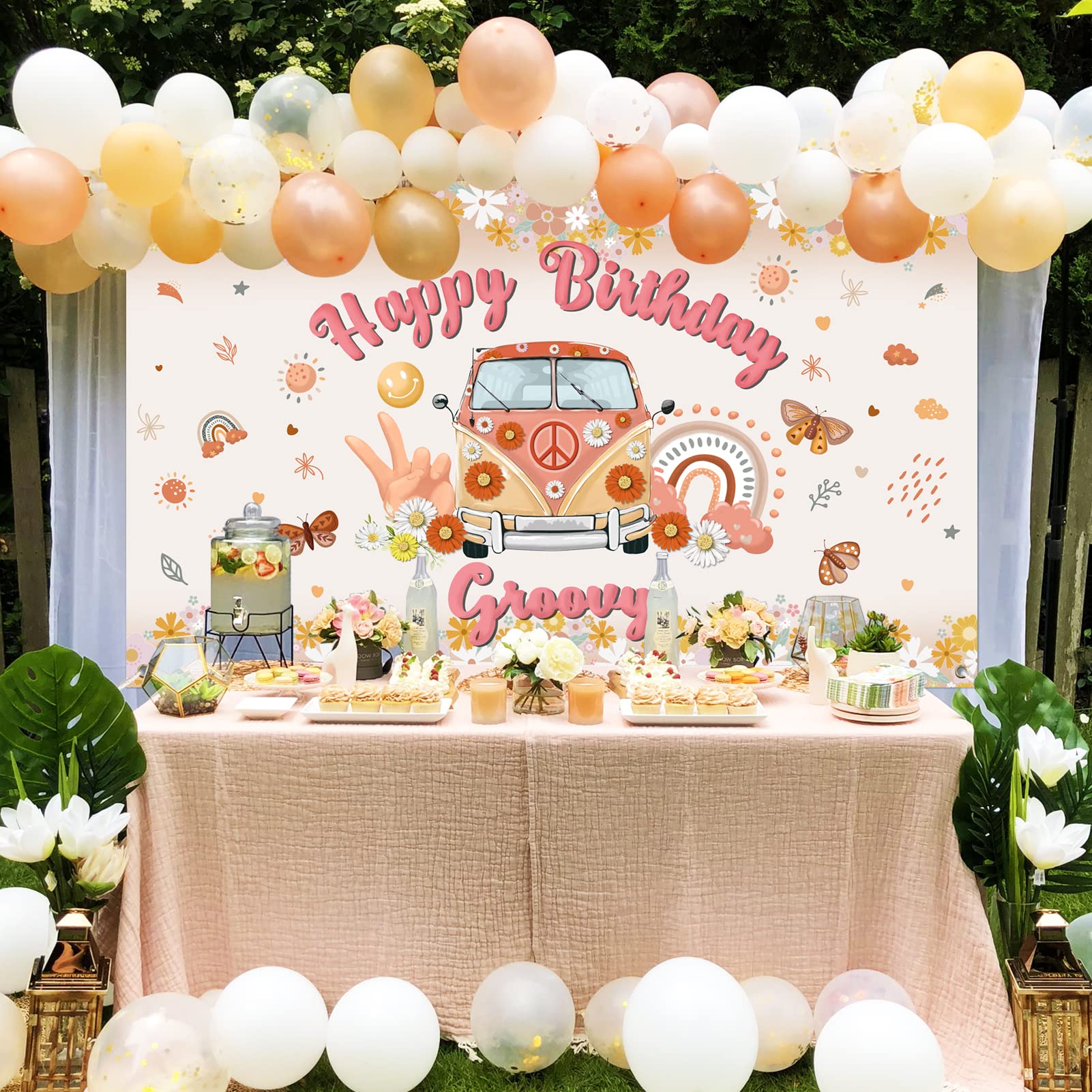 One Happy Dude 1st Birthday Backdrop First Birthday Party Decorations for Boy Background Banner Cake Table Decor Photobooth Gift Prop Fabric 72.8 x 43.3 Inch (Dude-A