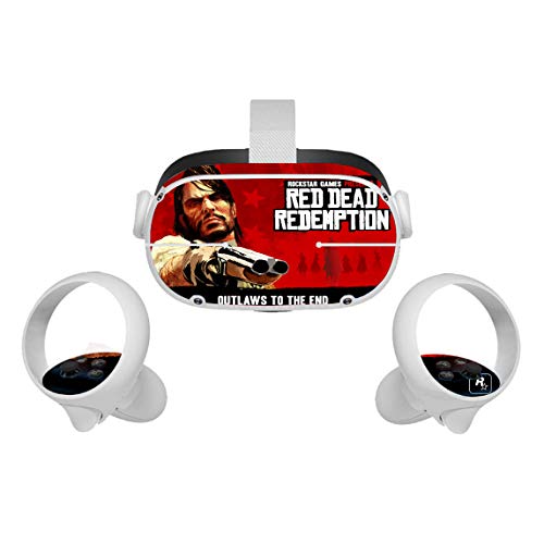 The Adventure of Cowboy Video Game Oculus Quest 2 Skin VR 2 Skins Headsets and Controllers Sticker Protective Decal Accessories