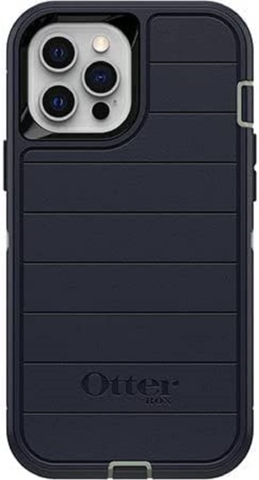 OtterBox DEFENDER SERIES SCREENLESS Case Case for iPhone 12 Pro Max - VARSITY BLUES (DESERT SAGE/DRESS BLUES)