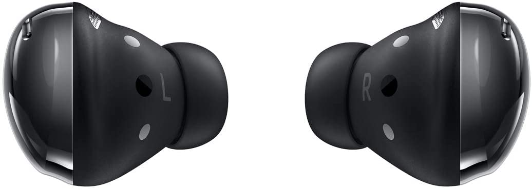 SAMSUNG Galaxy Buds Pro, Bluetooth Earbuds, True Wireless, Noise Cancelling, Charging Case, Quality Sound, Water Resistant - (10w Pad) Phantom Black (Renewed)