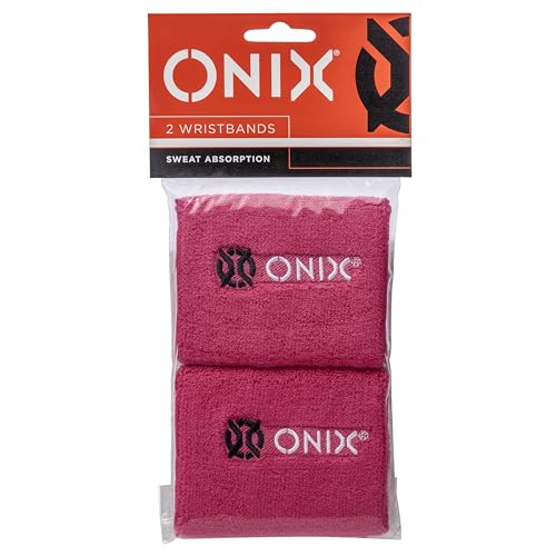 ONIX Pickleball Sweat Absorption Wristband β Pink