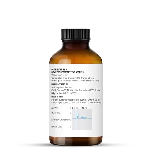 MAJESTIC PURE Peppermint Essential Oil | 100% Pure and Natural Peppermint Oil | Premium Grade Essential Oils for Hair Care, Home Diffusers, Skin, Aromatherapy, Massage and Humidifiers | 4 Fl Oz