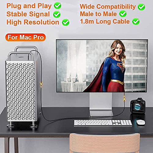 TSUPY USB 3.0 HUB 4-Port USB Hub with 3.3ft Extend Cable Ultra-Slim USB Splitter HUB, USB C to Displayport Cable 4K@60Hz