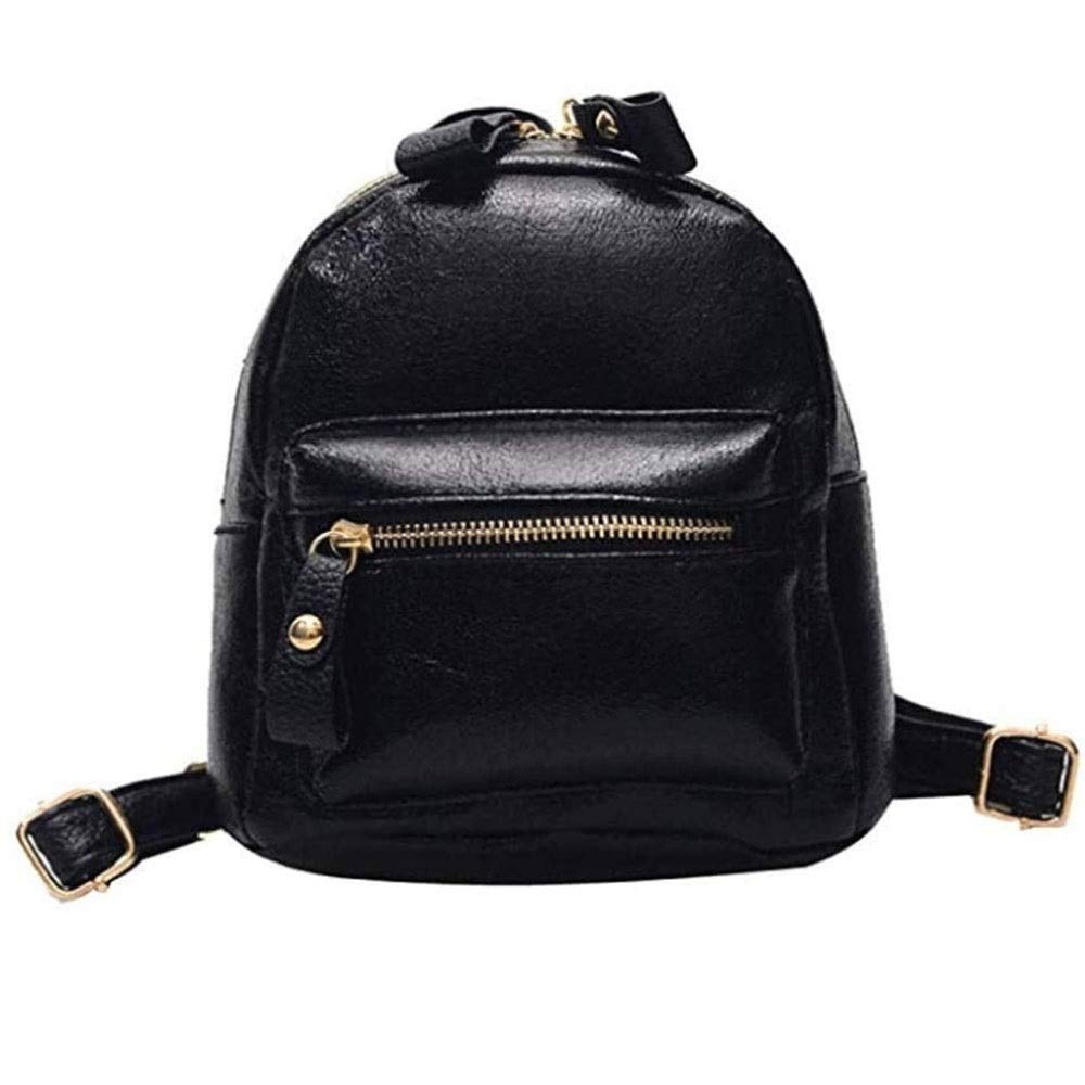 Satchels New Women's Backpack PU Leather Shoulder Bag Backpacks for Female Ladies Simple Fashion Desiger 2020 Women Solid Color
