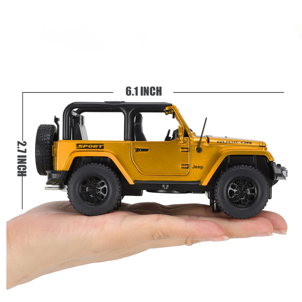 Toy Truck 1941 Wrangler 1/32 SUV Metal Toy Car for 3+ Year Old boy