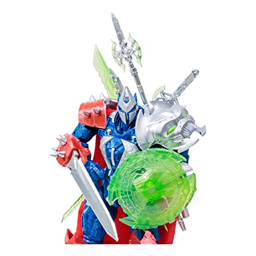 McFarlane Toys, Spawn Comic Designer Edition Manga Spawn Mega Figure with 22 Moving Parts, Collectible Figure with Accessories and Collectors Stand Base – Ages 12+