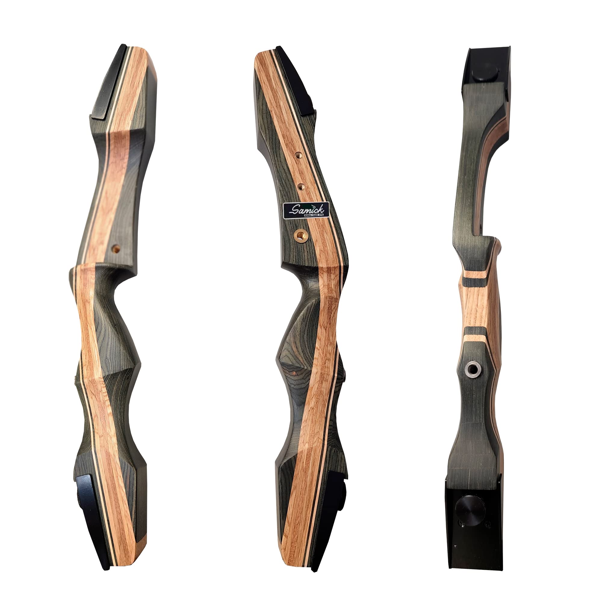 Samick Sage Takedown Recurve Bow Replacement Riser - Takedown Wooden Bow Handle - Compatible with Samick Sage Recurve Bow Limbs - Left-Handed for Hunting & Target Archery - Only Riser Included