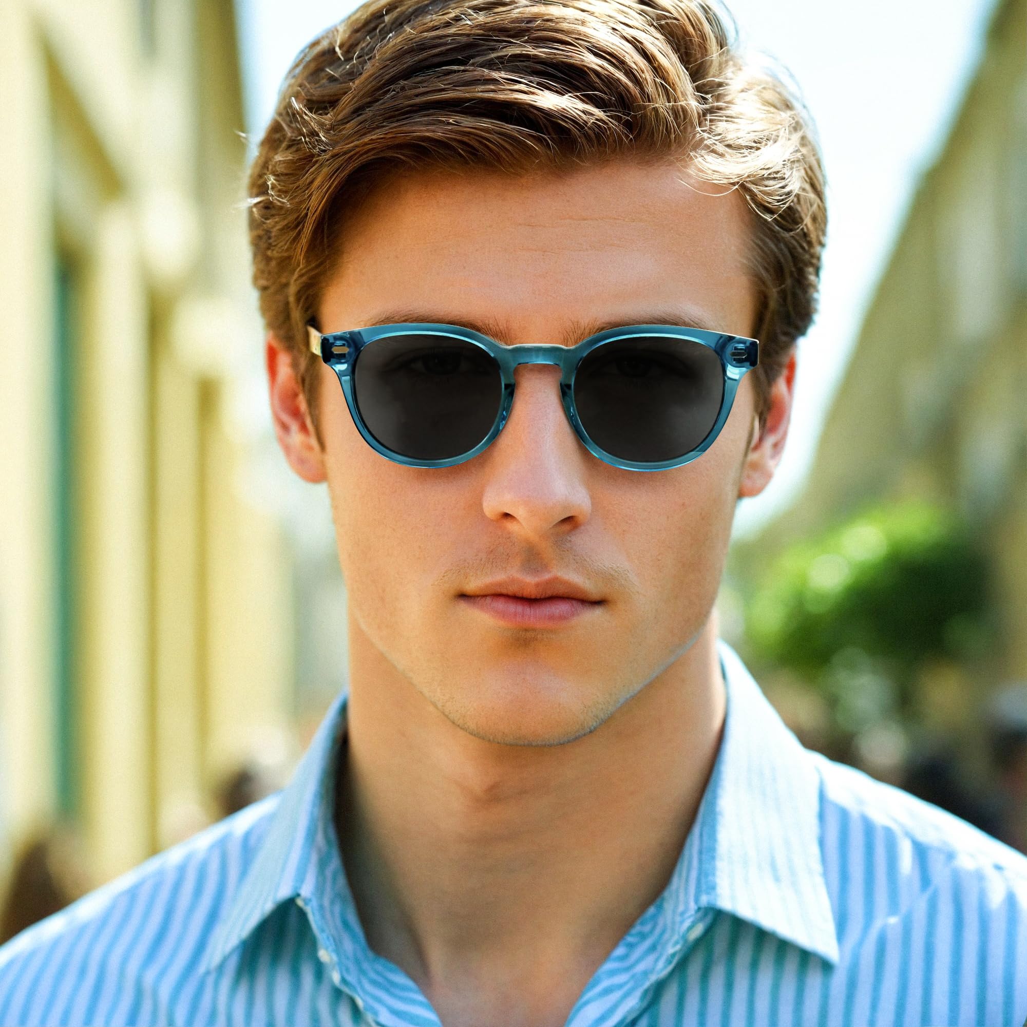 ZENOTTIC Women Sunglasses Polarized Trendy Retro Sun Glasses Round Designer Sunglass UV Protection Shades for Men Womens