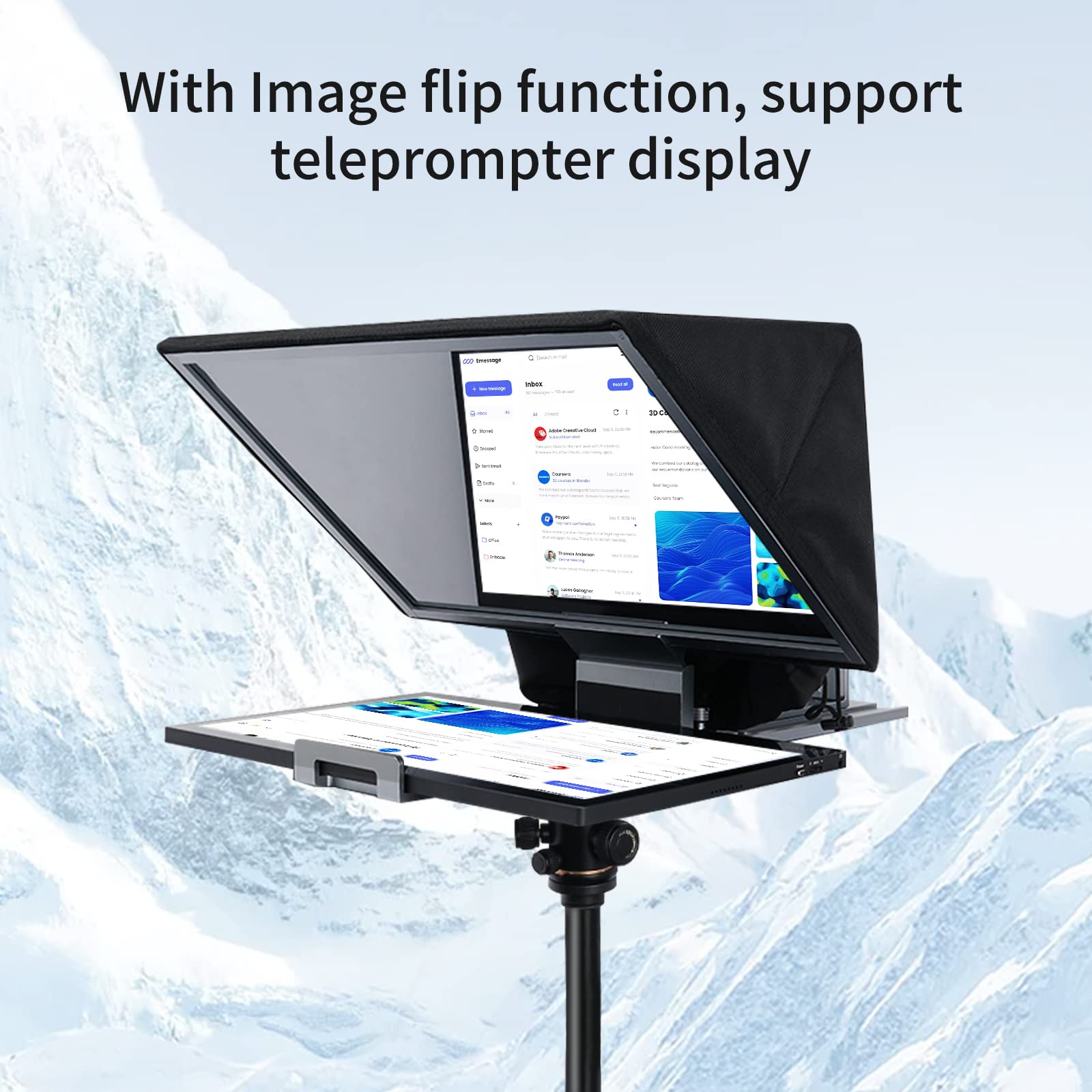 WIMAXIT Portable Monitor 15.6inch Compatible for MacBook Macos,Windows OS Touch Functions HDR IPS Non-Glare Laptop PC Monitor