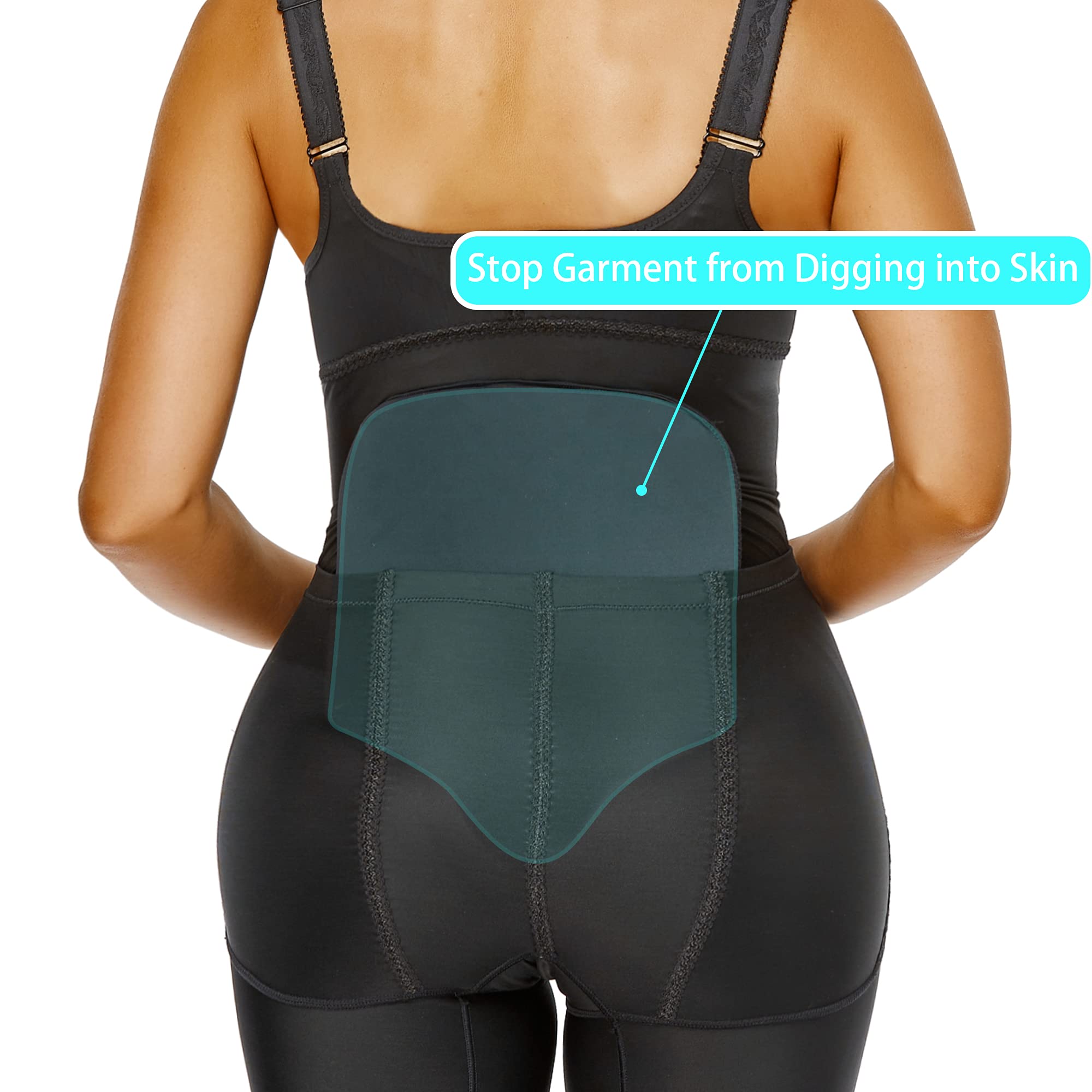 PAZ WEAN Ab Board Post Surgery Liposuction Lipo BBL Lumber Back Board after Lipo Backboard Foam Boards for Lipo Recovery Back Compression Board