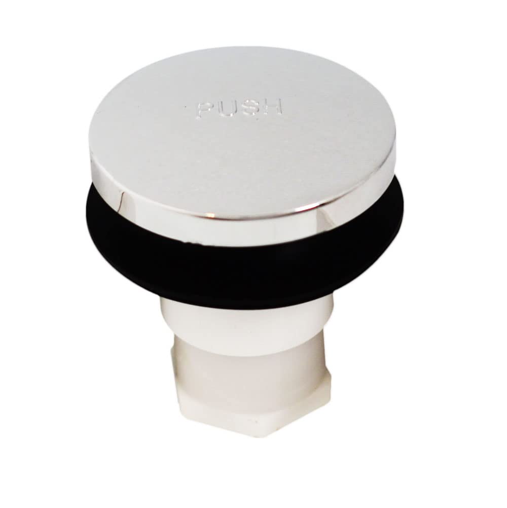 Westbrass 793516MOCP Replacement Tip-Toe Bathtub Drain Stopper with 5/16" Stem, 1-Pack, Polished Chrome