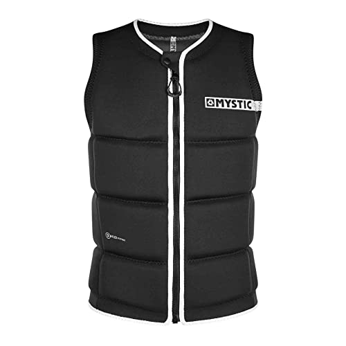 Mystic Brand Wake Boarding Front-Zip Impact Vest 2021 - Flash Yellow 200183 L