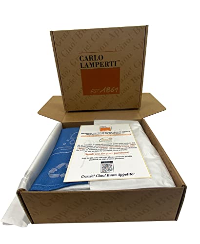 Premium Multi Purpose Kitchen Towels by Carlo Lamperti Italy (4 Pack) Restaurant-Grade Absorbent Terry-Tea Kitchen Towels Machine Washable Eco-Friendly Recycled Cotton Poly Durable Hanging Loop Asst