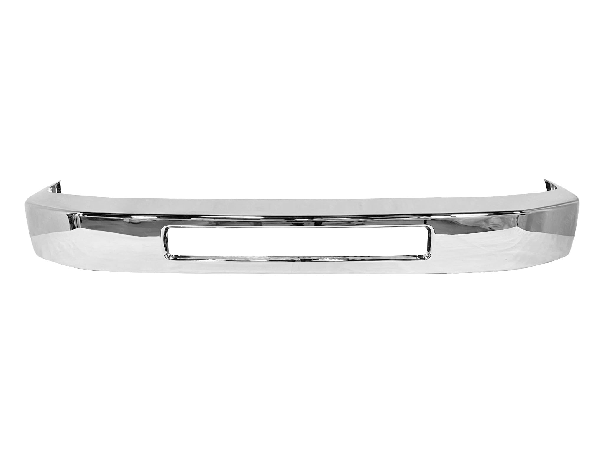 MBI AUTO - Chrome Steel, Front Bumper Face Bar for 2008-2019 Ford Econoline E150 E250 E350 Super Duty E450 Super Duty Van, FO1002410