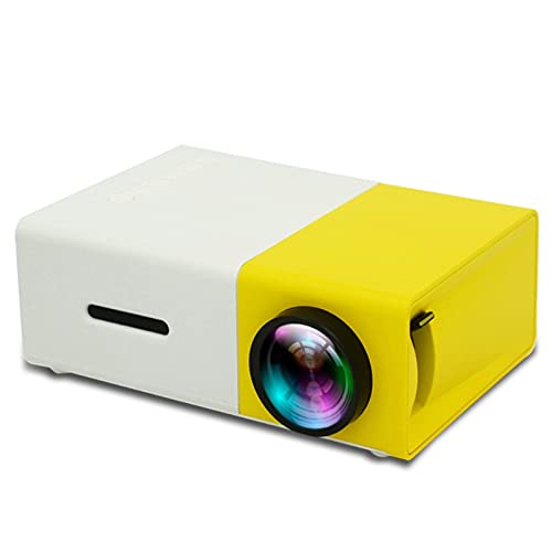 ZYZMH Outdoor Camping Charging Small Mini Portable Home Projector Mobile Phone Connection Dormitory Artifact