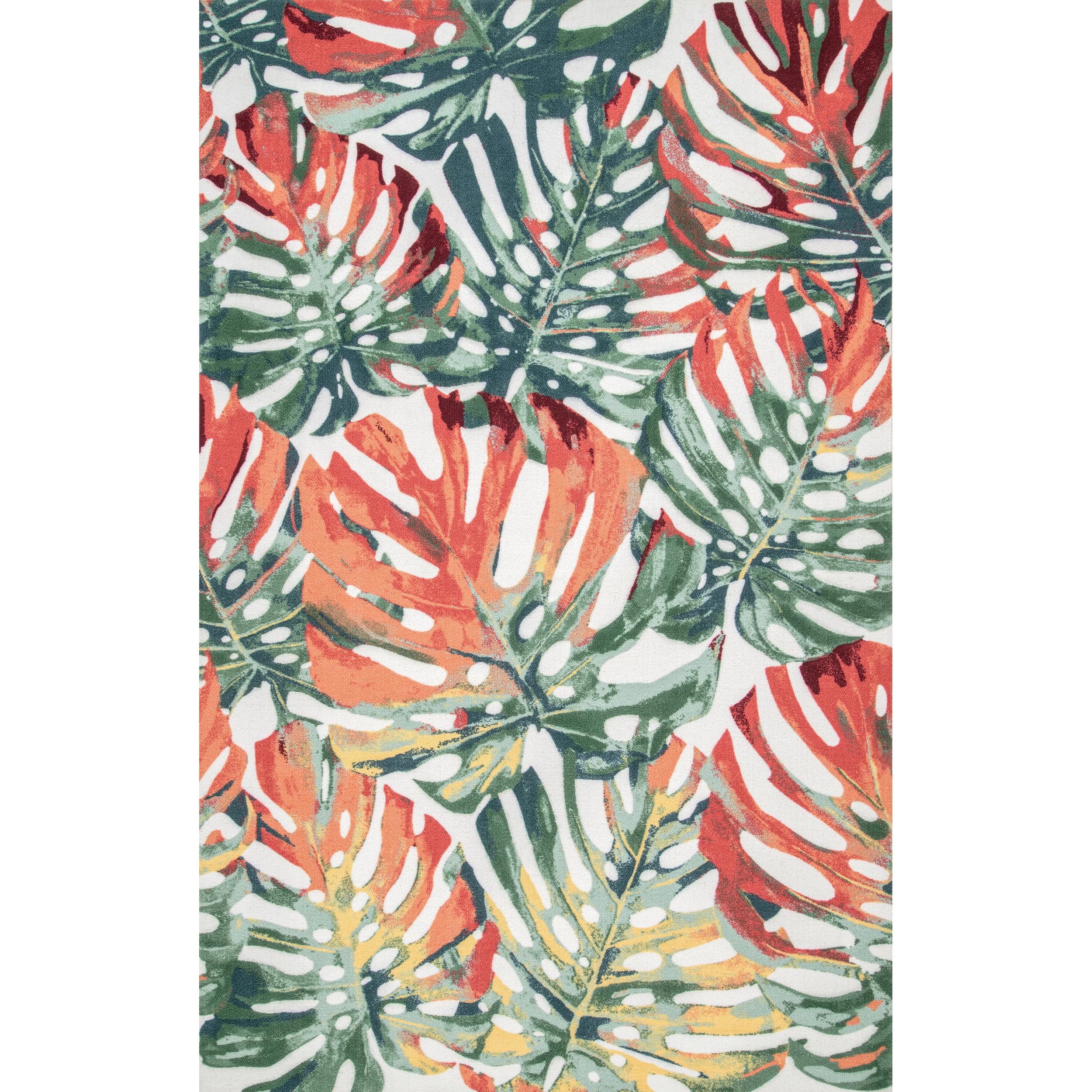 nuLOOM Contemporary Floral Janice Area Rug, 6' Square, Multi