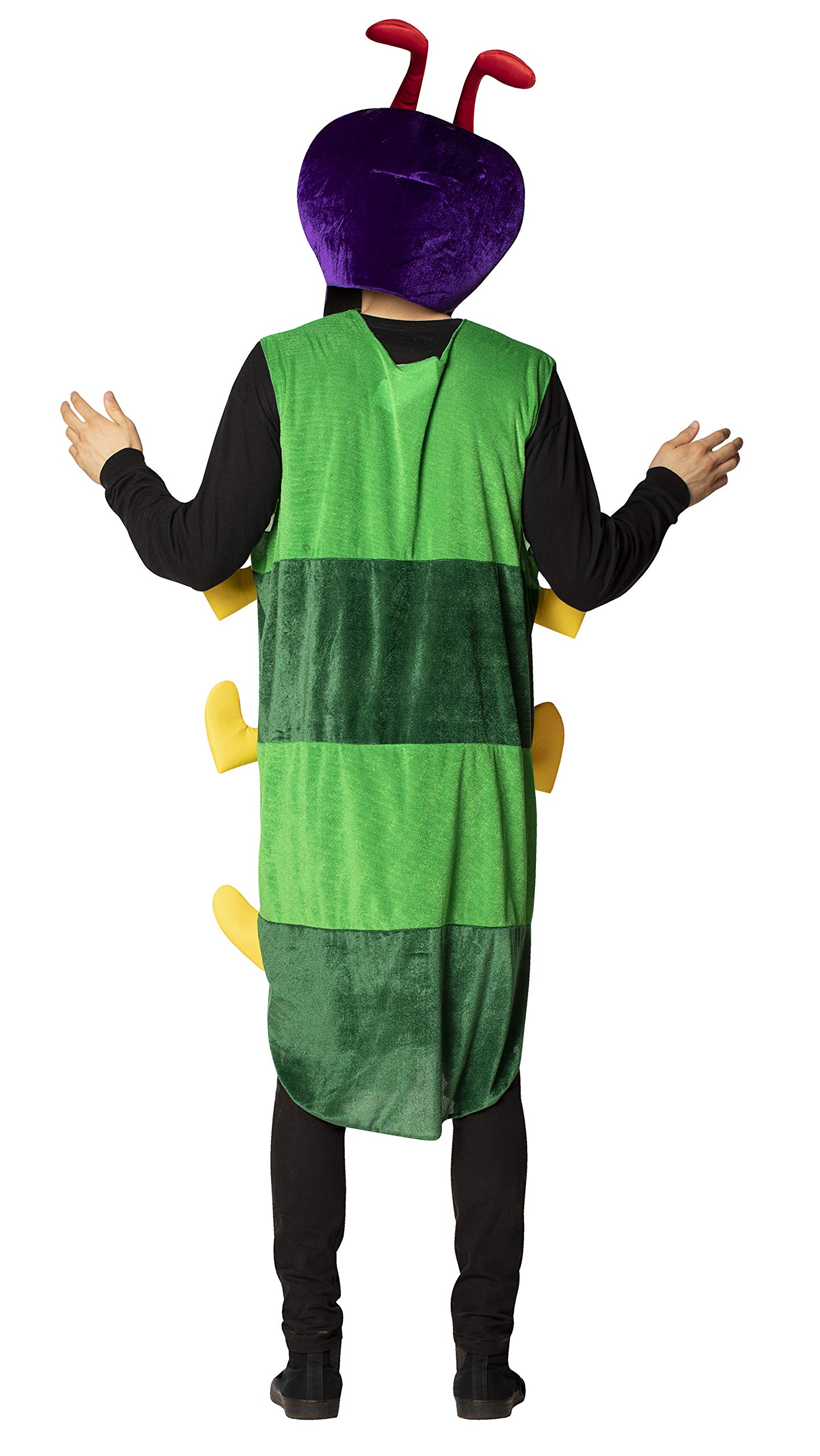 Rasta Imposta Caterpillar Colorful with Headpiece Parent and Child Pair Halloween Costume Set