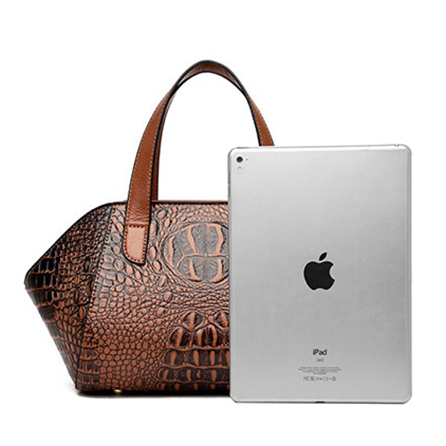 Purses and Handbags for Women Leather Top Handle Handbag Work Shoulder Crossbody Tote Bag Satchel (Purple)