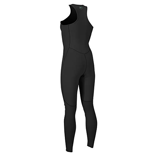 O'Neill Women's Reactor-2 1.5mm Sleeveless Full Wetsuit, Black/Black, 14