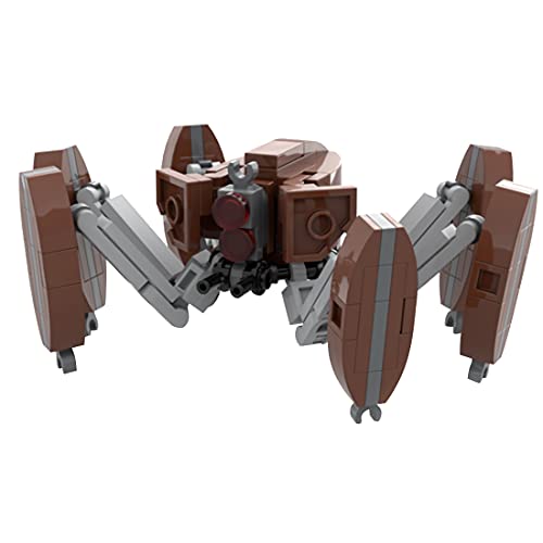 Topoo Space War Robot Military Building Kit Compatible with Lego, Space War Building Blocks Toys Set ww2 for Kids Adults 142 Pcs MOC-87372