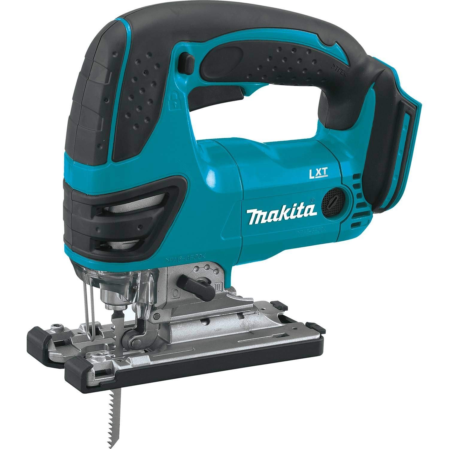 Makita XPK01Z 18V LXT Lithium-Ion Cordless 3-1/4-Inch Planer, Tool Only & XVJ03Z 18V LXT Lithium-Ion Cordless Jig Saw, Tool Only